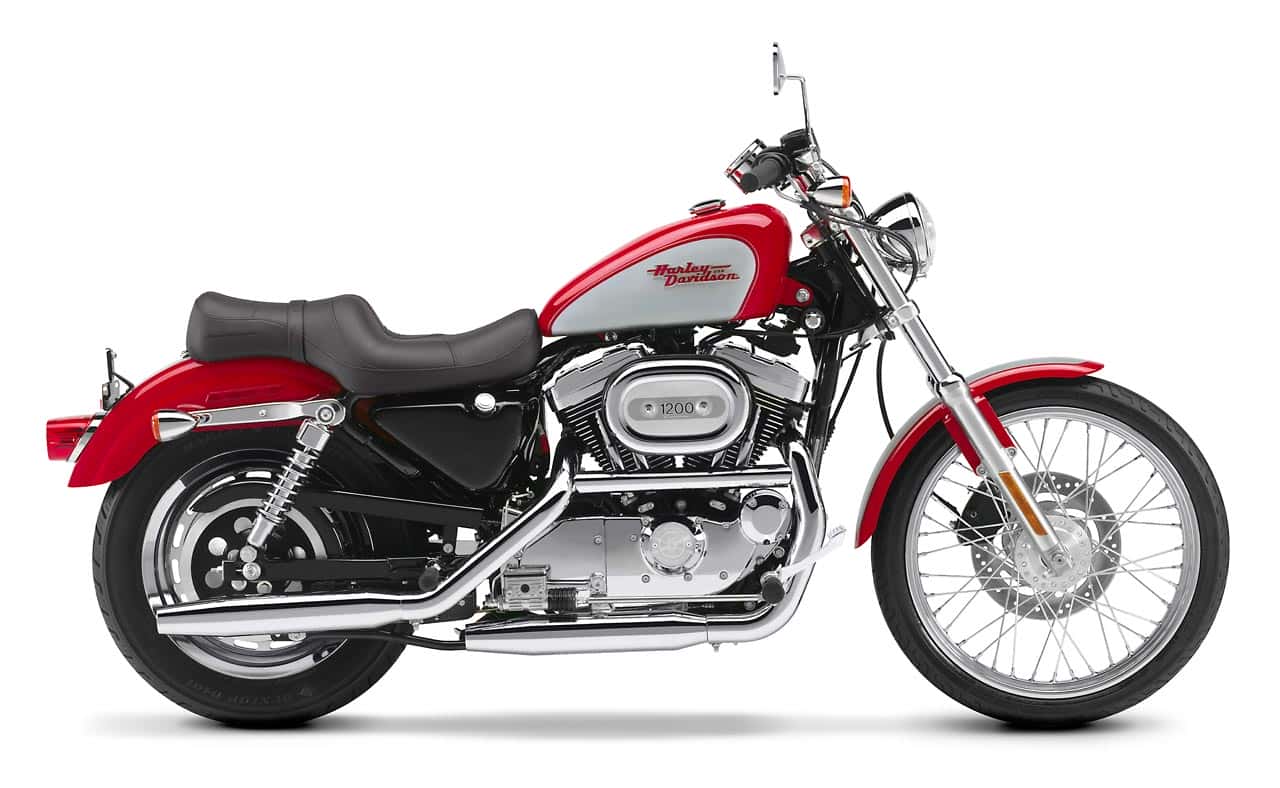 Verschreiben Panda Der Chirurg Motorrad Harley Davidson Sportster 1200 Custom Anerkennung Ich 