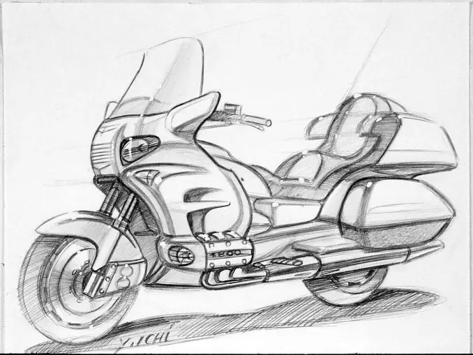 2001 Honda Gold Wing concept concept, prototype, spy shots