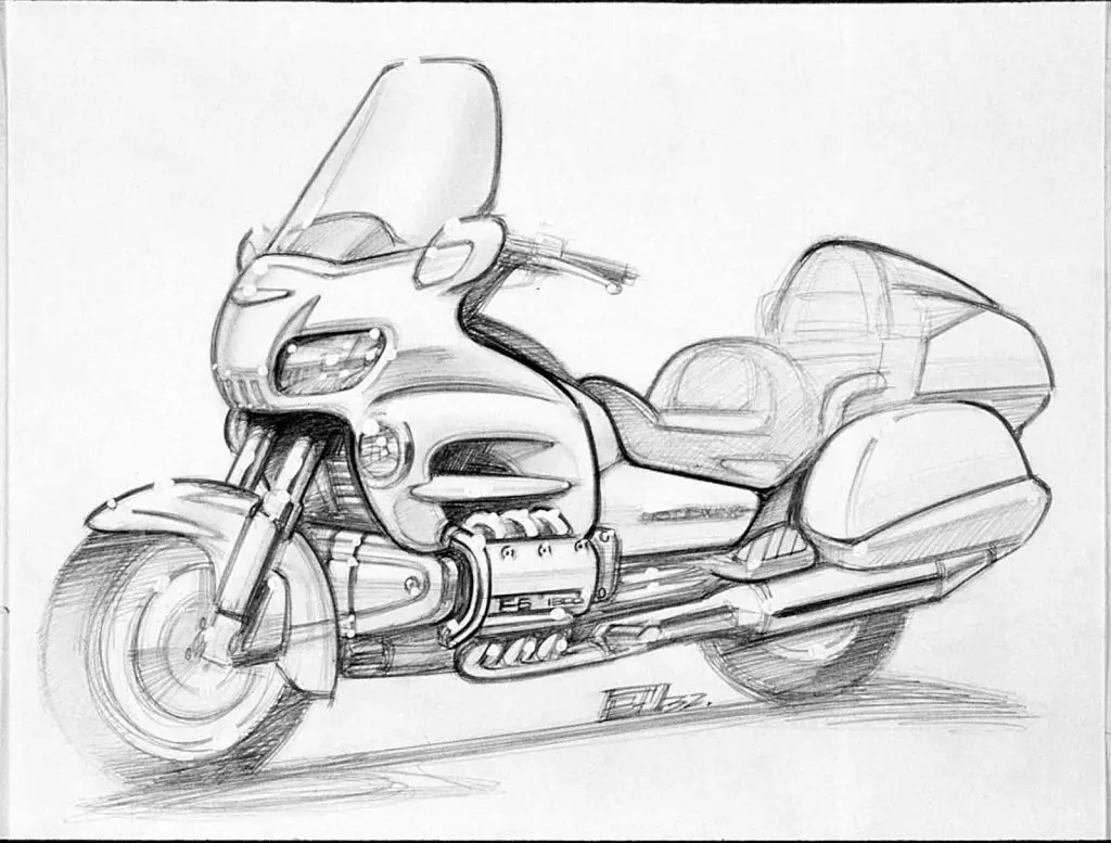 2001 Honda Gold Wing concept concept, prototype, spy shots