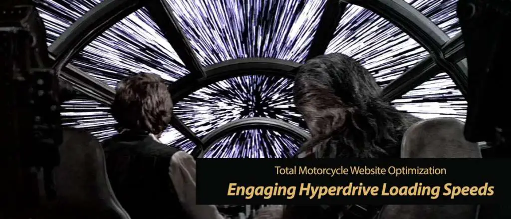 Hyperdrive Loading Speeds Engaged on Total Motorcycle | Total Motorcycle