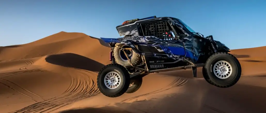 Upgraded X-Raid developed 2023 Yamaha YXZ1000R prototype • Total Motorcycle