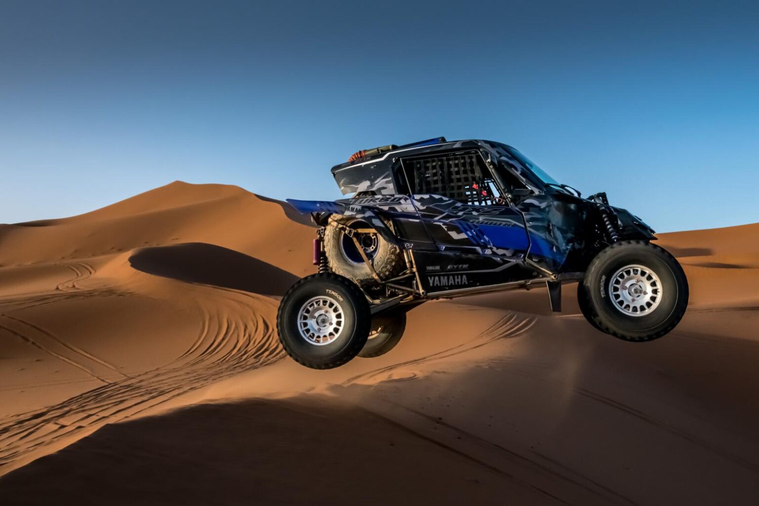 Upgraded X-Raid developed 2023 Yamaha YXZ1000R prototype • Total Motorcycle