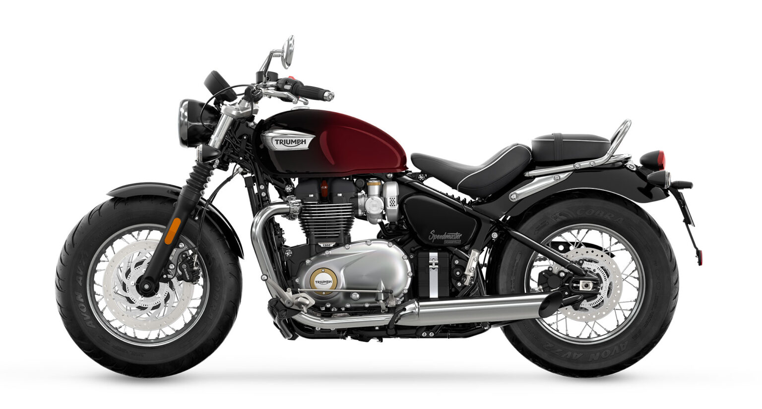 2024 Triumph Bonneville Speedmaster Red Stealth Edition Guide | Total ...