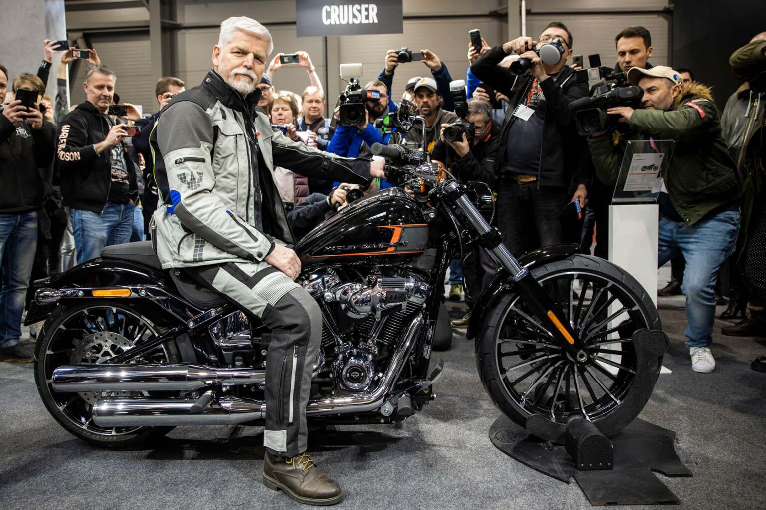 Inspiration Friday: President Visits Moto Guzzi! • Total Motorcycle